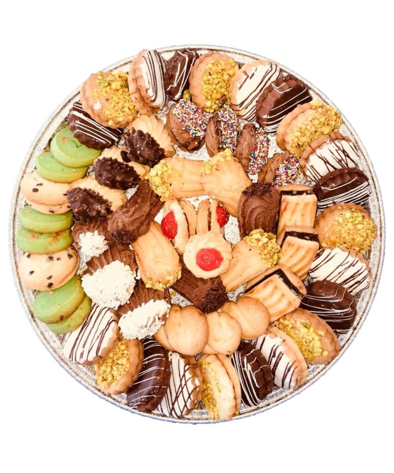 Assorted Cookies - Round Tray - Farhat Sweets