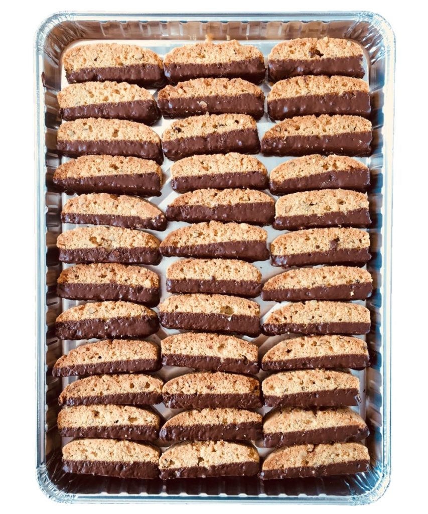 Walnuts Biscotti Cookies (Large Tray) - Farhat Sweets