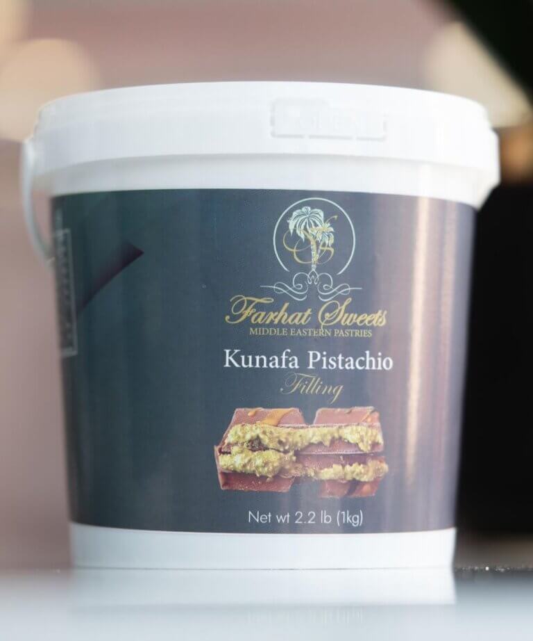 Kunafa Pistachio Filling - Farhat Sweets